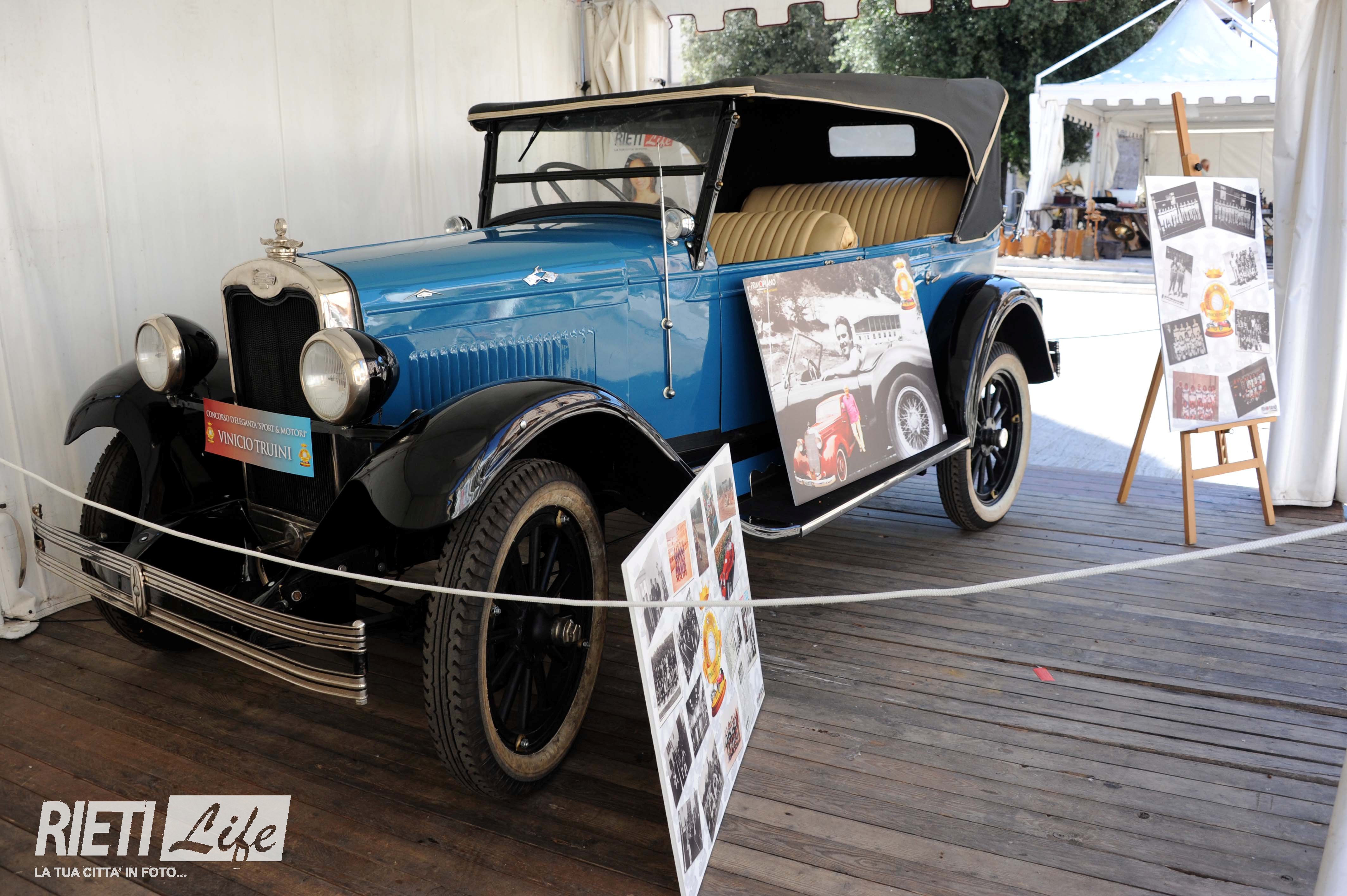 INAUGURATO IL CONCORSO D'ELEGANZA SPORT E MOTORI "VINICIO TRUINI ...
