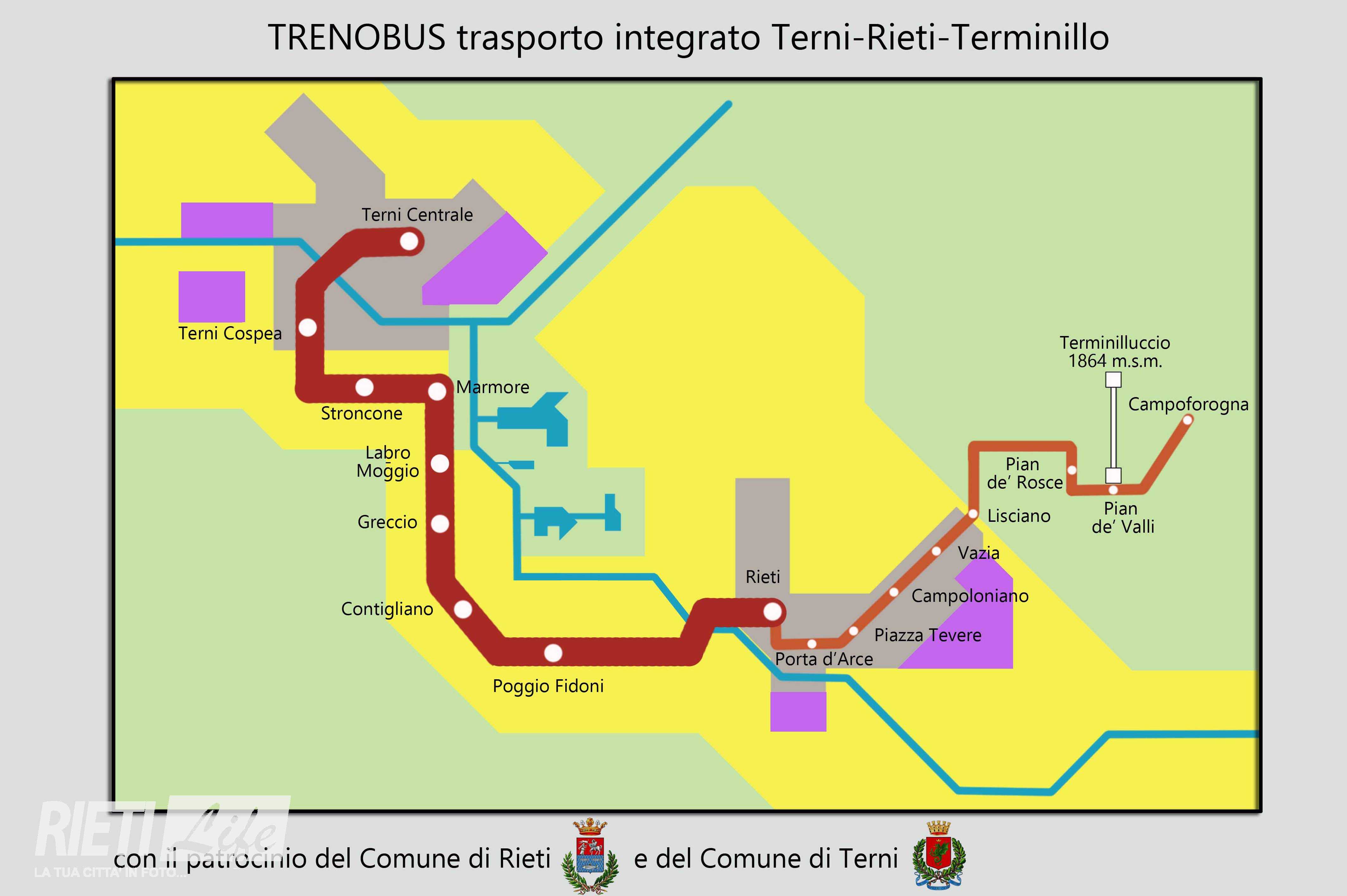 ANCHE IL TERMINILLO AD UN PASSO DA TERNI: ECCO I COLLEGAMENTI DIRETTI ...