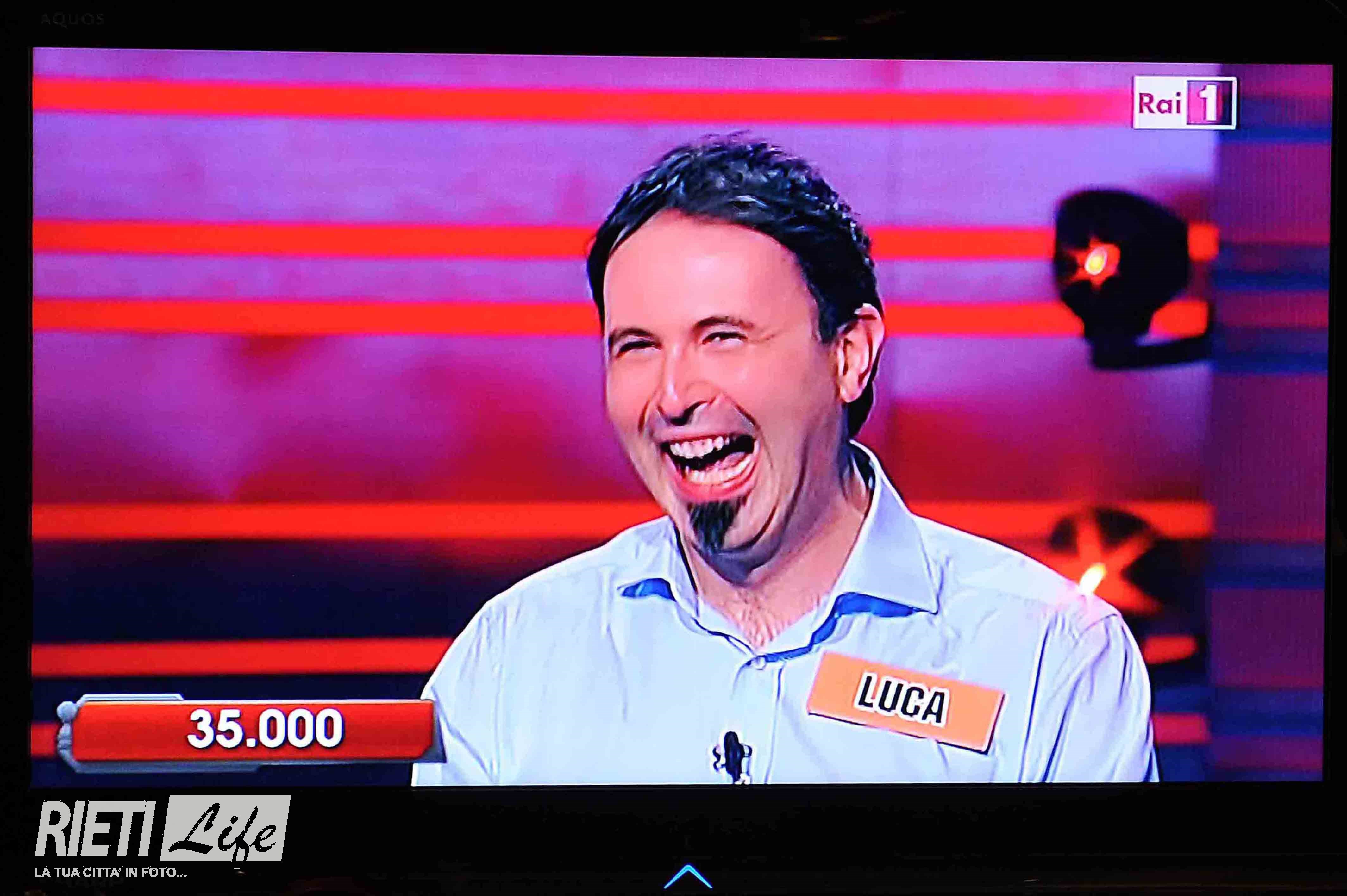 L'OPERAIO REATINO LUCA FEDERICI VINCE 35MILA EURO A "L'EREDITÀ" - Rieti ...