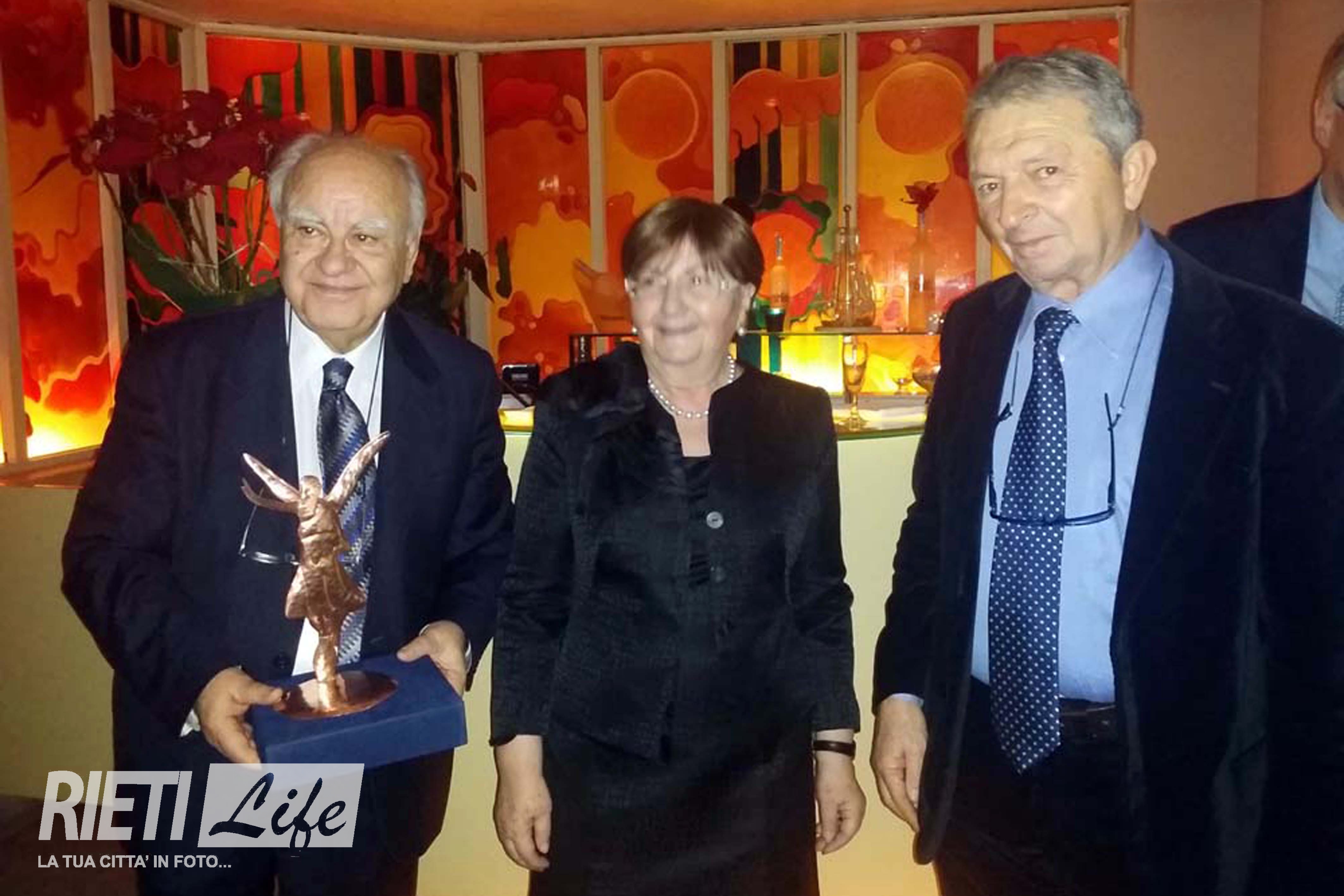 Alicicco e il presidente dell'AXI con Andrea Milardi - Rieti Life