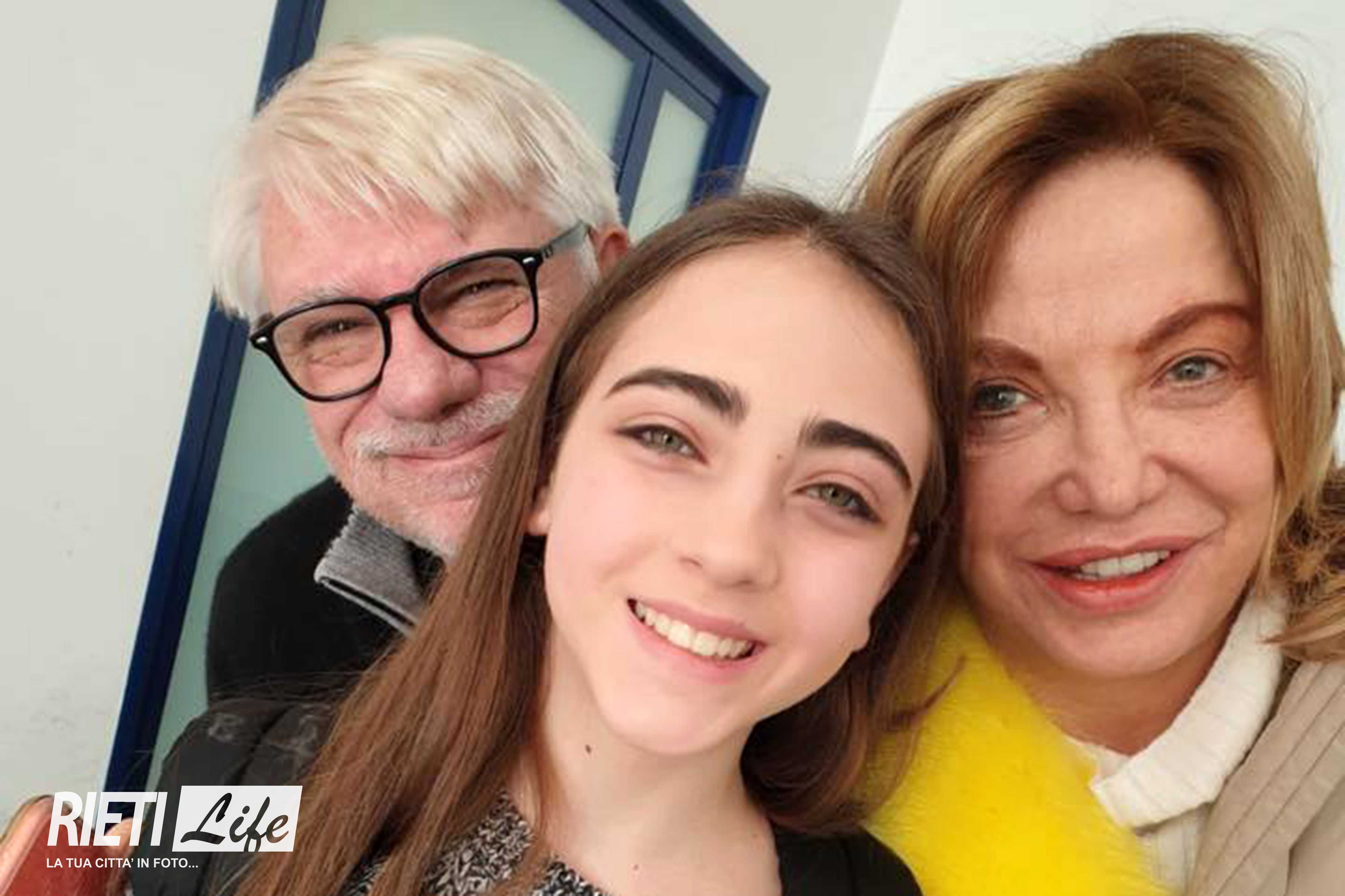 La 14enne reatina Sara Casanica protagonista su Canale 5 con Ricky ...