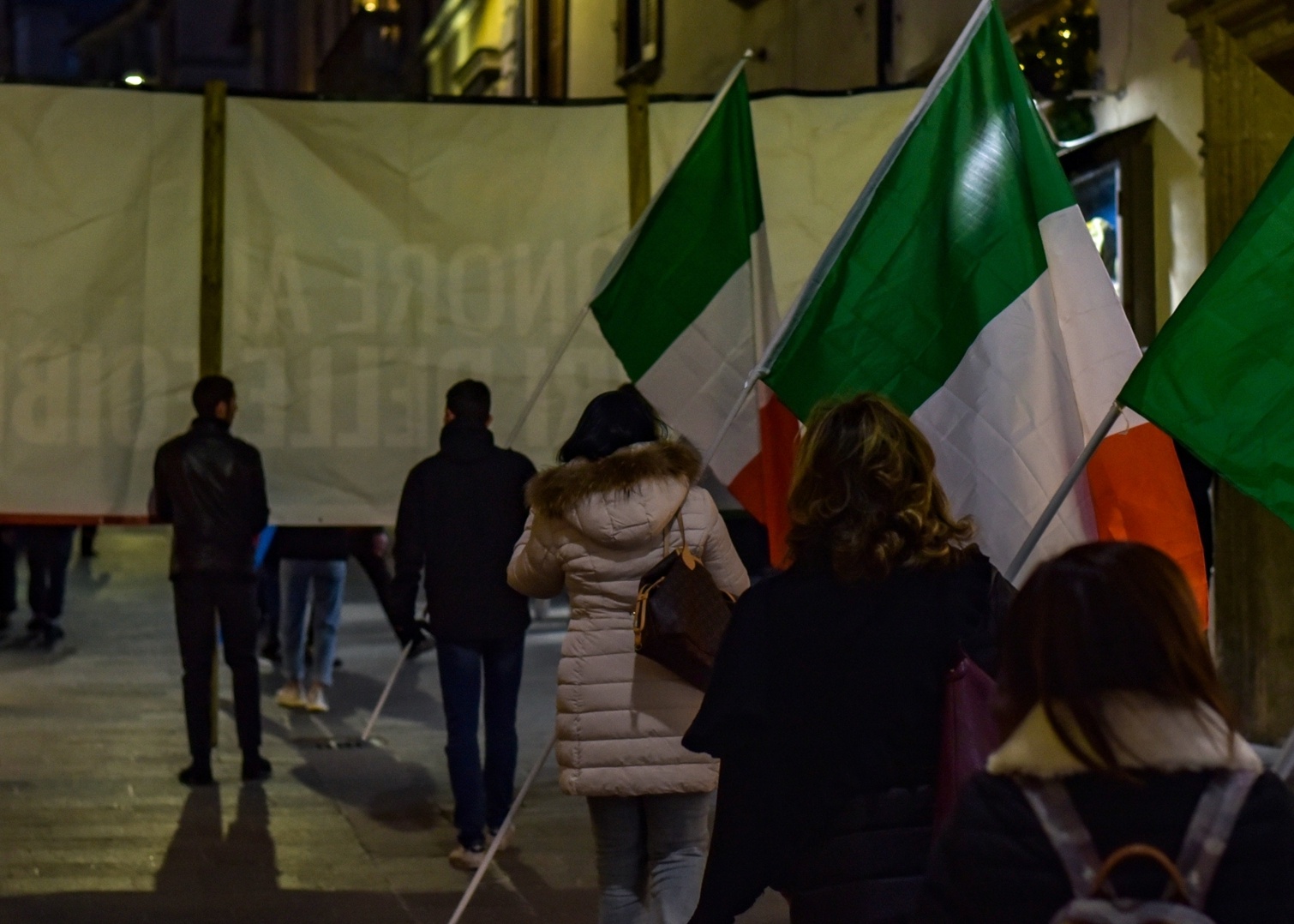Foibe, commemorazione di Azione Studentesca. Corteo in centro - Rieti Life