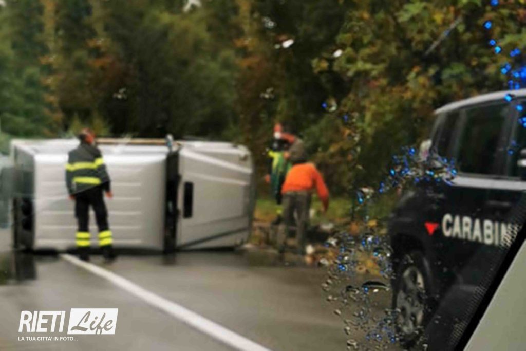 Incidente a Canetra, traffico a rilento - Rieti Life