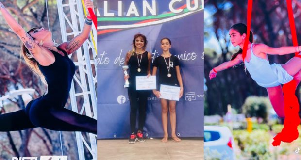 Danza aerea, Barbara Bonanni e Viola Lucci Chiarissi trionfano nella ...