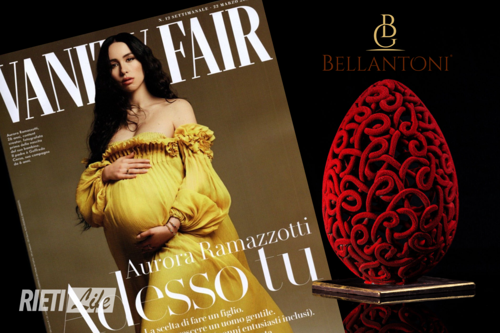 L'uovo del cioccolatiere reatino Bellantoni in copertina su Vanity Fair ...