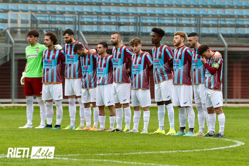 Un minuto di silenzio prima di Fc Rieti-Riano per Andrea Guadagnoli ...