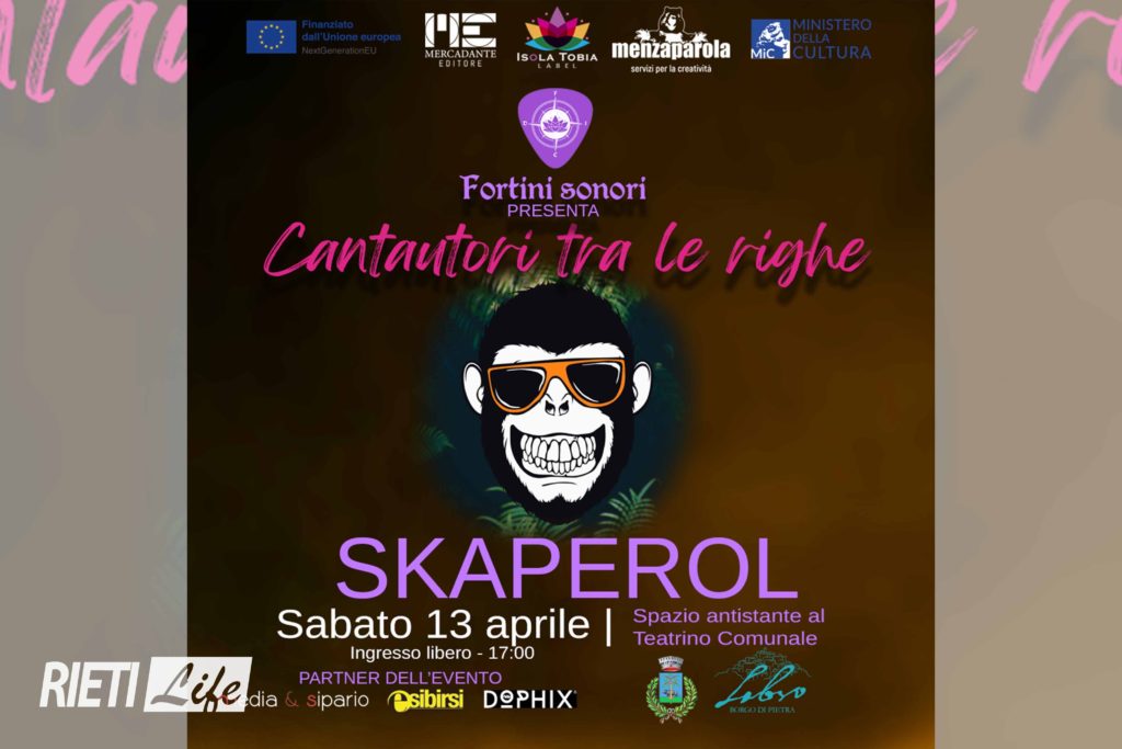 “Cantautori tra le righe”. Gli Skaperol il 13 aprile a Labro (RI) per ...