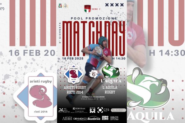 Arieti Rugby, allo Iacoboni ecco L'Aquila: ingresso gratuito - Rieti Life