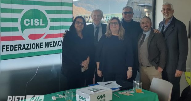 Cisl Medici Rieti, le elezioni della segreteria - Rieti Life