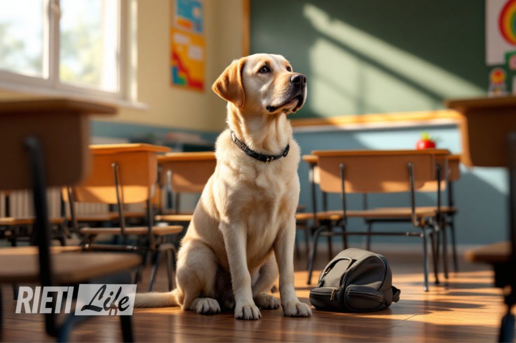 L'insegnante di matematica porta in classe il suo labrador: succede nel ...