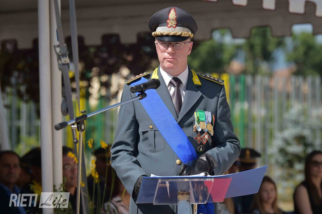 Guardia di Finanza, il comandante Andrea Alba saluta Rieti: da ...