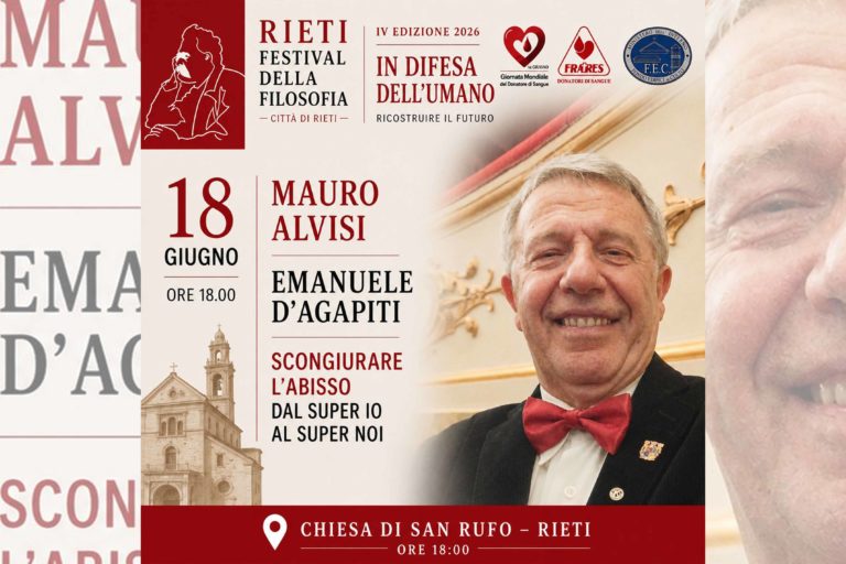 Mauro Alvisi al Festival della Filosofia di Rieti: nasce il “Condividuo ...