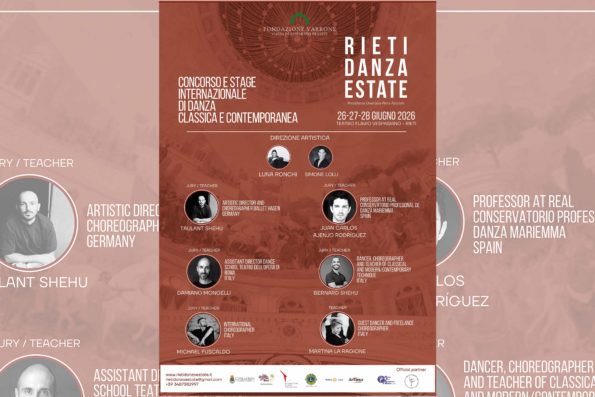 Rieti Danza Estate 2026: torna il grande appuntamento internazionale al ...